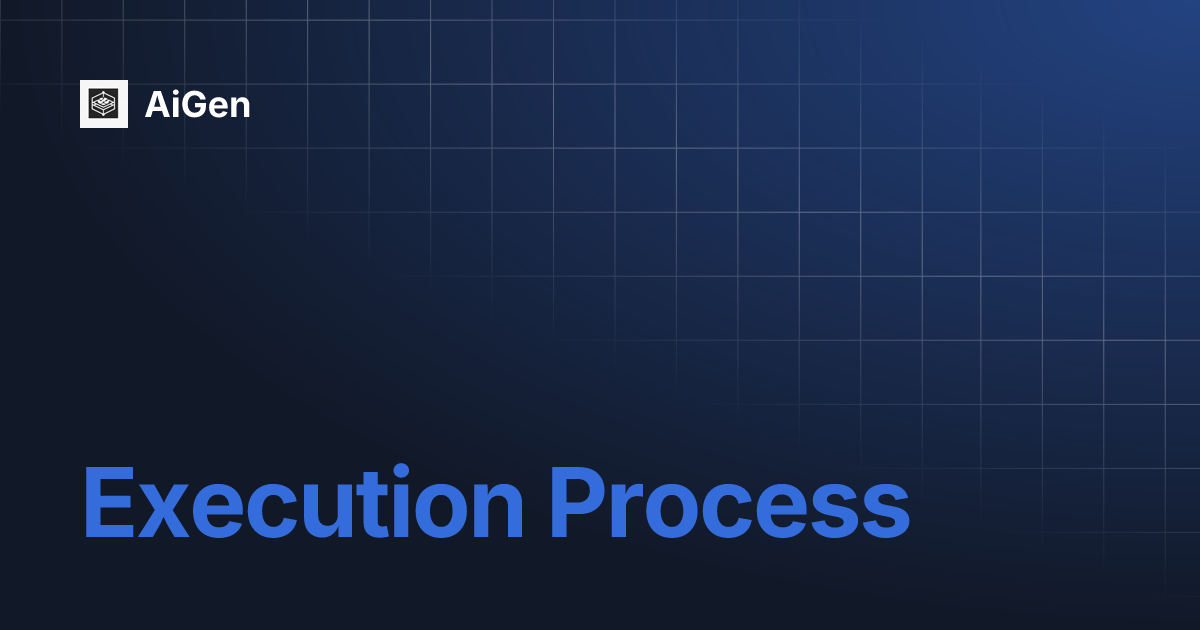 Execution Process | AiGen